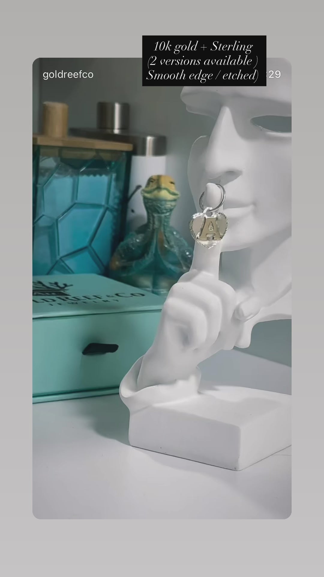 925 silver + 10k Gold Pendant – Gold Reef & Co